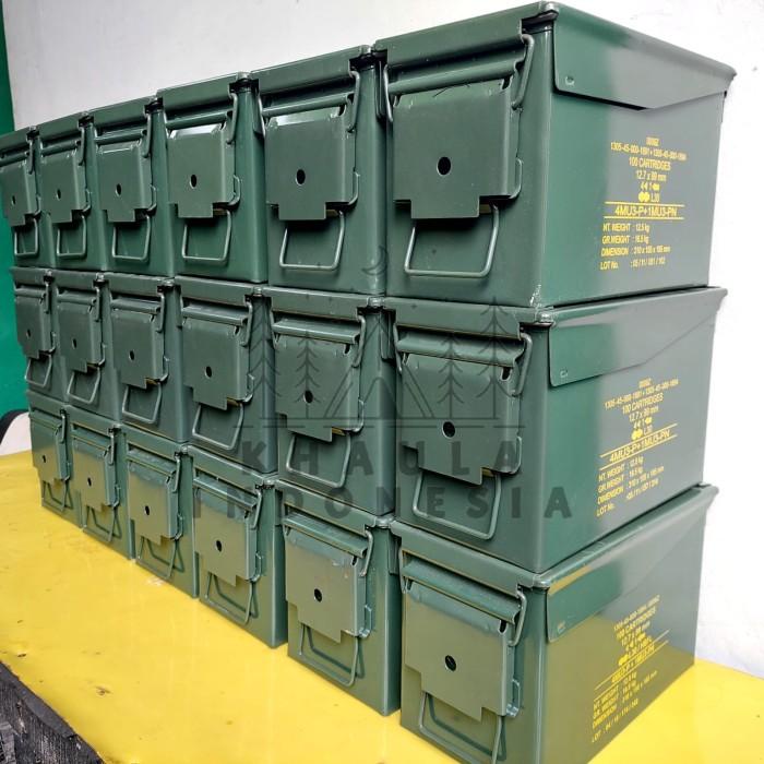 Jual Box Kotak Besi Bekas Peluru Pindad | Shopee Indonesia