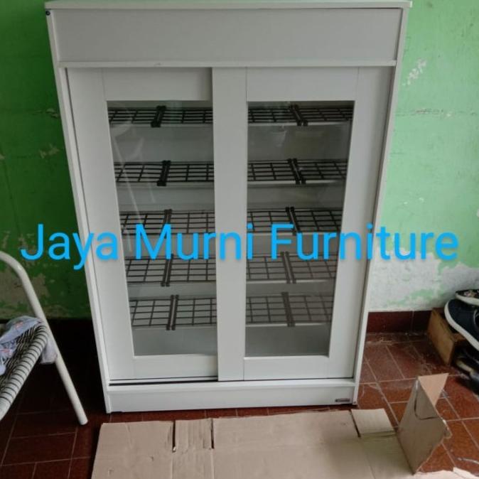 Jual Cargo Rak Sepatu Minimalis Pintu Sliding Geser Lunar Huga 425 ...