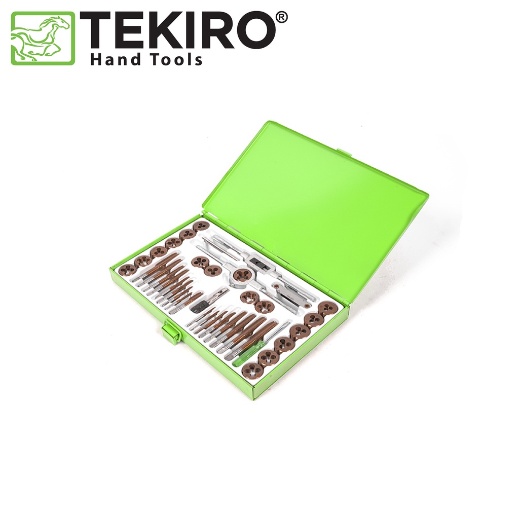 Jual TEKIRO TAP AND DIES SET 40PCS - Hand Tap Tekiro Snei Set Dies ...