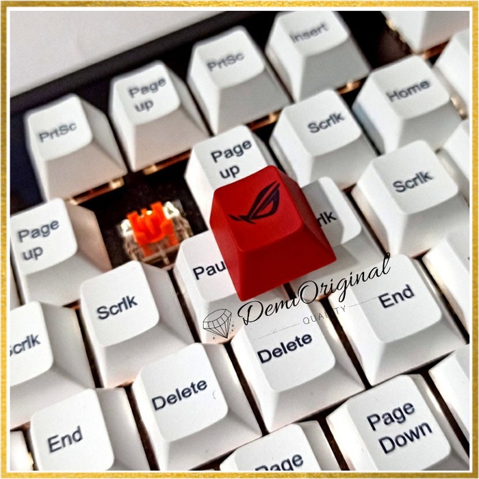 Jual Keycaps Mechanical Keyboard PBT R4 Dota Asus ROG Cherry Profile ...