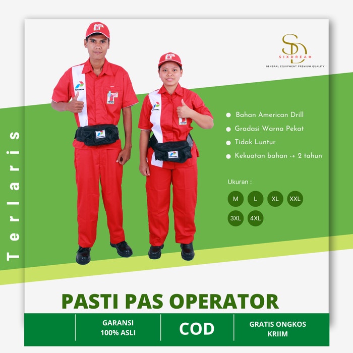 Jual Seragam Spbu Pertamina Pasti Pass Operator Seragam Pengawas ...