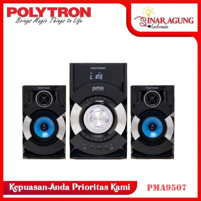 Jual POLYTRON SPEAKER BLUETOOTH PMA 9507 PMA9507 100% ORI | Shopee Indonesia