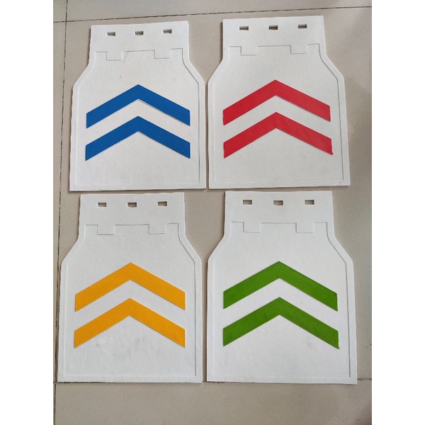 Jual Karpet Lumpur / Karpet Roda Sersan Putih List Warna Merah, Kuning ...