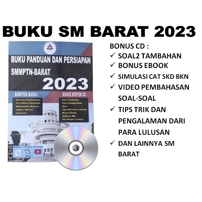 Jual Buku Panduan dan Persiapan SMM-PTN Barat 2023 Seleksi Mandiri Barat | Shopee Indonesia