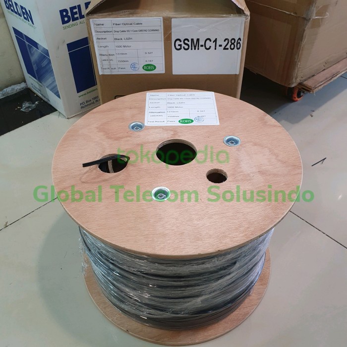 Jual TOP PRODUCT" Kabel Drop Core Optik / DW FO FTTH 2 Core SM / Drop ...