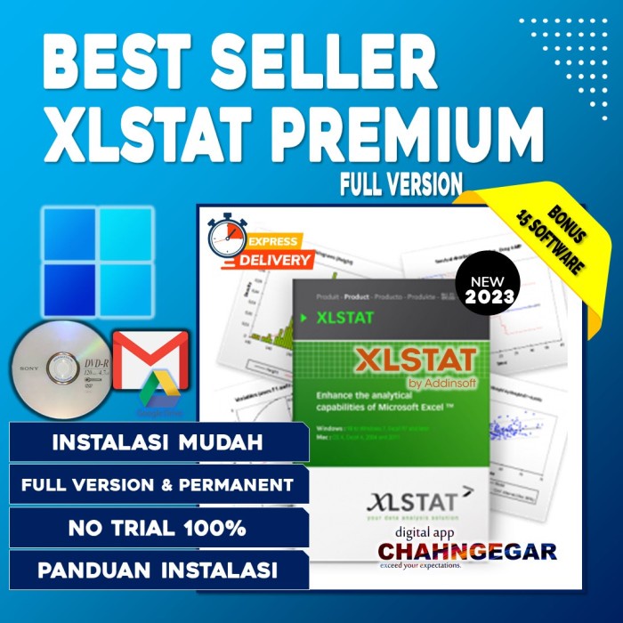 Jual XLstat Premium 2022 full lisensi lifetime / XLSTAT 2021 Premium | Shopee Indonesia