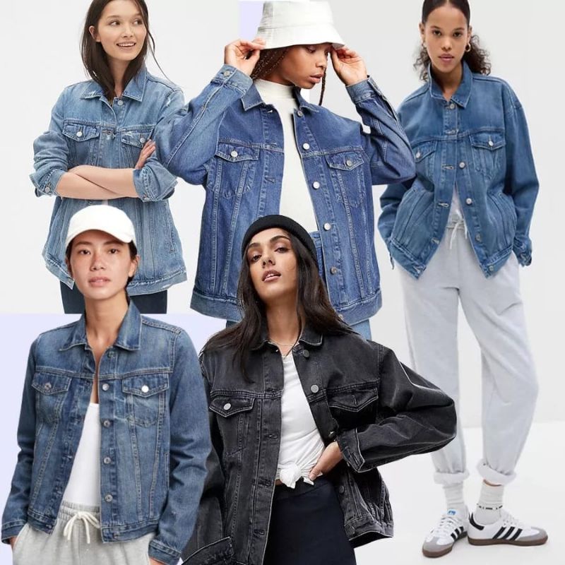 Jual Jaket Denim ON, So*thern Ex*ression, L*ft & Ga* Original (Unisex ...