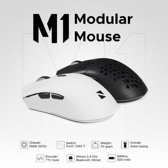 Jual Noir M1 - Wireless Modular Mouse | Shopee Indonesia