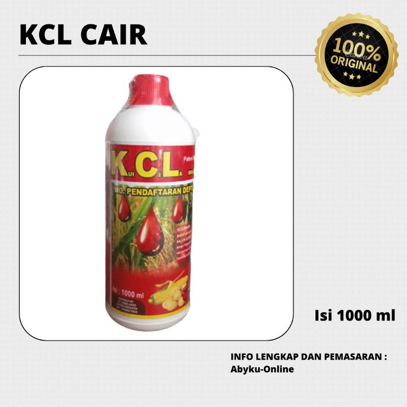 Jual KCL CAIR 1 Liter - Nutrisi Tanaman | Shopee Indonesia