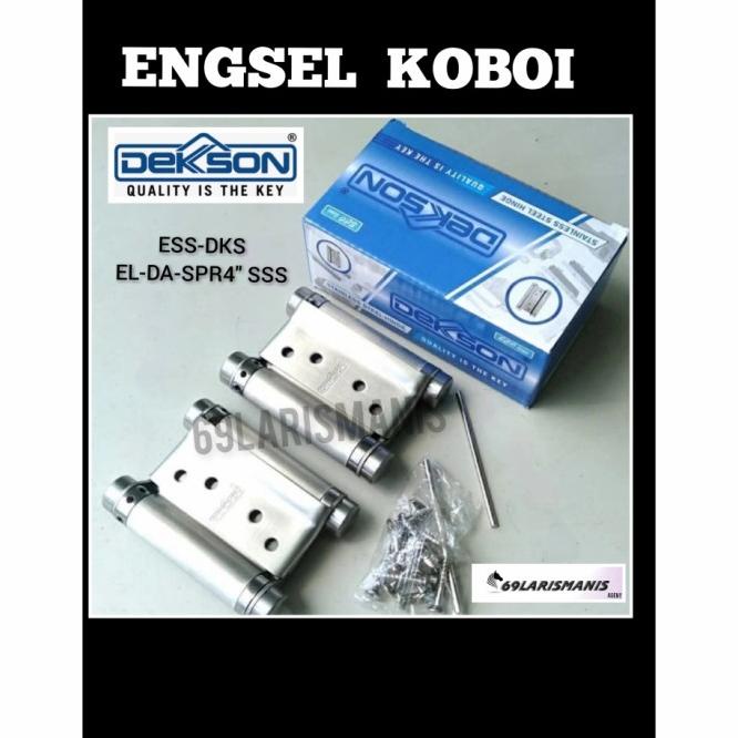 Jual Engsel Koboi Dekson 4 Inch Sss #Hinge Dekkson | Shopee Indonesia