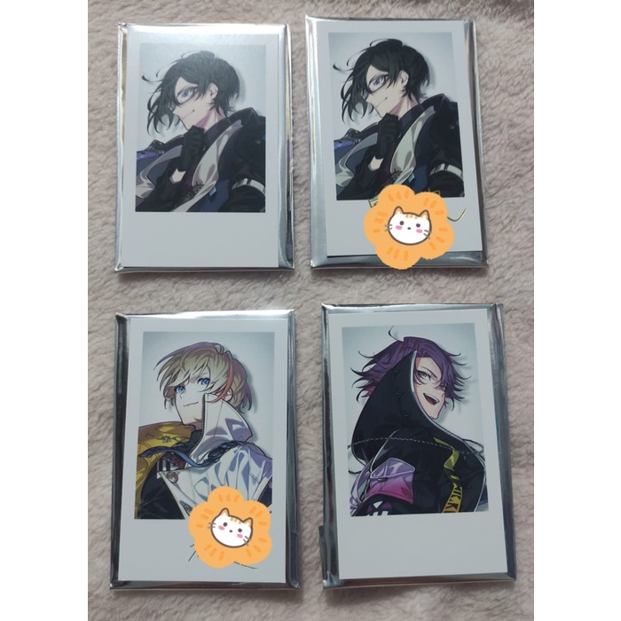 Jual Custom Nijisanji Voltaction Cheki Card Akira / Hibari / Kanato ...