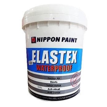 Jual CAT WATERPROOF NIPPON ELASTEX 20 KG PAIL / CAT PELAPIS ANTI BOCOR ...