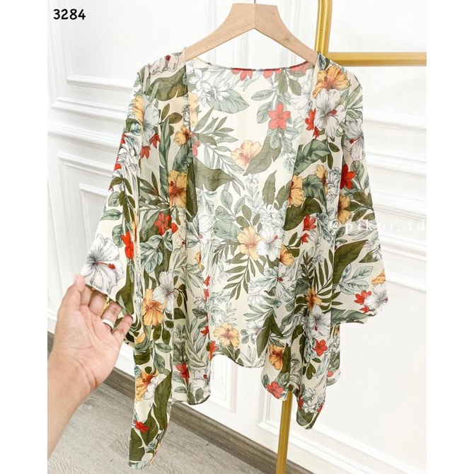 Jual Cardigan wanita / summer outer / bunga / hawai / outer pantai ...