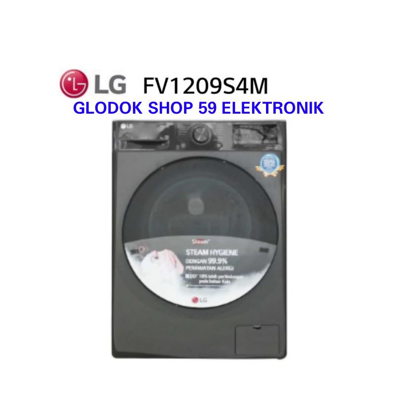 Jual MESIN CUCI 9 KG LG FV1209S4M FRONT LOADING INVERTER AI DD WIFI NEW | Shopee Indonesia