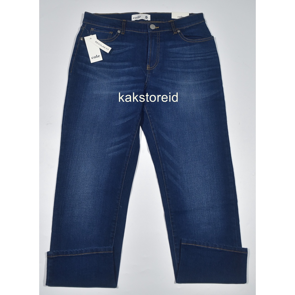 Jual Celana Panjang Pria Jeans COL* Biru Reguler Fit RJC 03 | Shopee ...