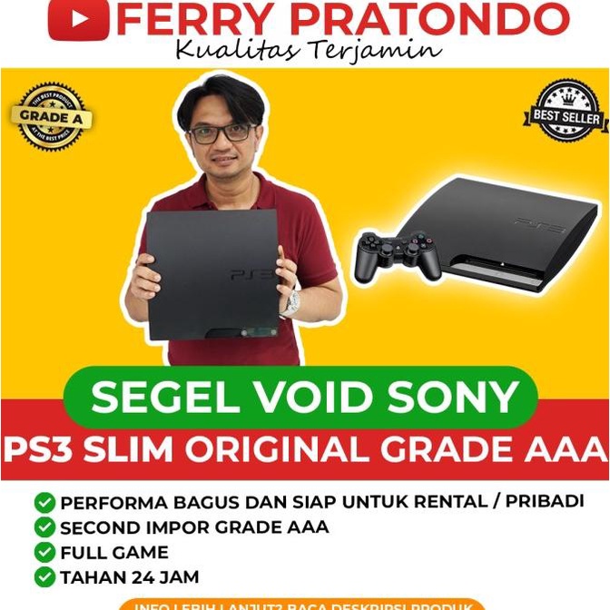 Jual Ps3 Slim Cfw Seri 25Xx 500Gb | Shopee Indonesia