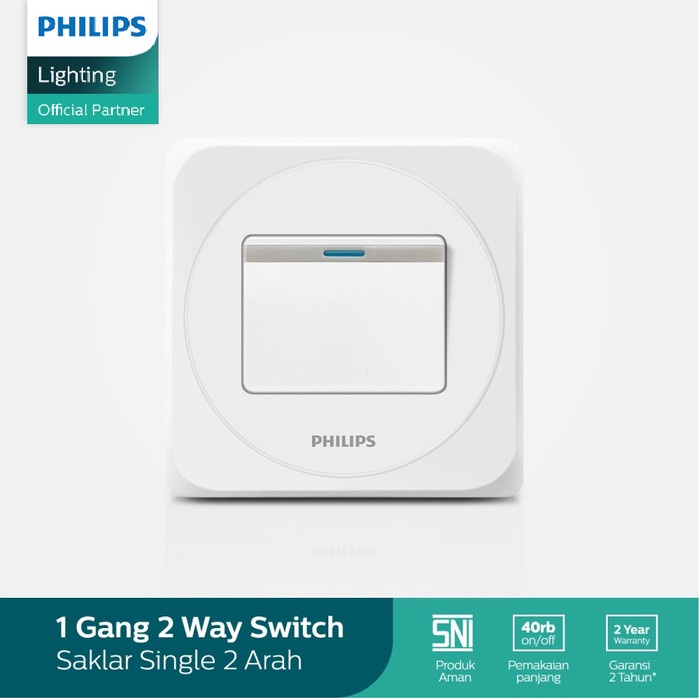 Jual Philips Simply 2 Way Switch | Shopee Indonesia