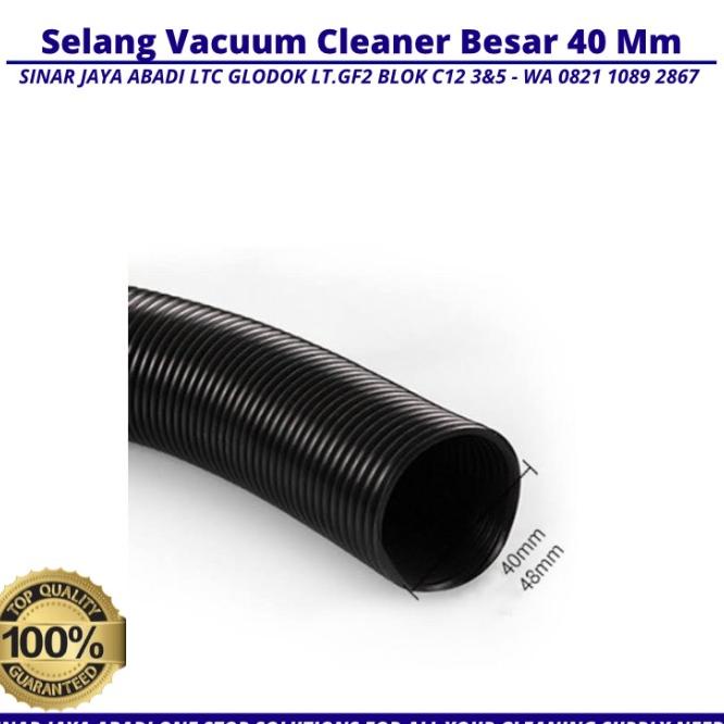 Jual Selang Vacuum Cleaner Besar 40Mm (2,5Mtr) (4X2,5Mtr) | Shopee ...