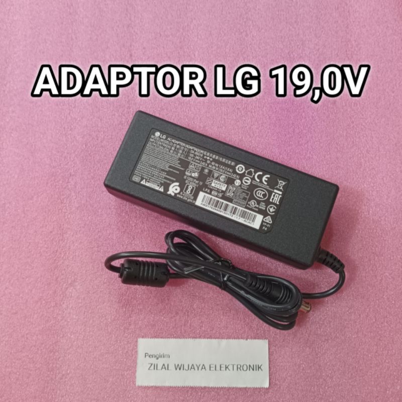 Jual SWITCHING ADAPTOR LG 19,0V - 3.42A -ADAPTOR TV LG - KABEL ADAPTOR ...