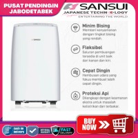 Jual AC PORTABLE 1 PK SANSUI X09P1 AIR CONDITIONER DELUXE R410 NEW ...