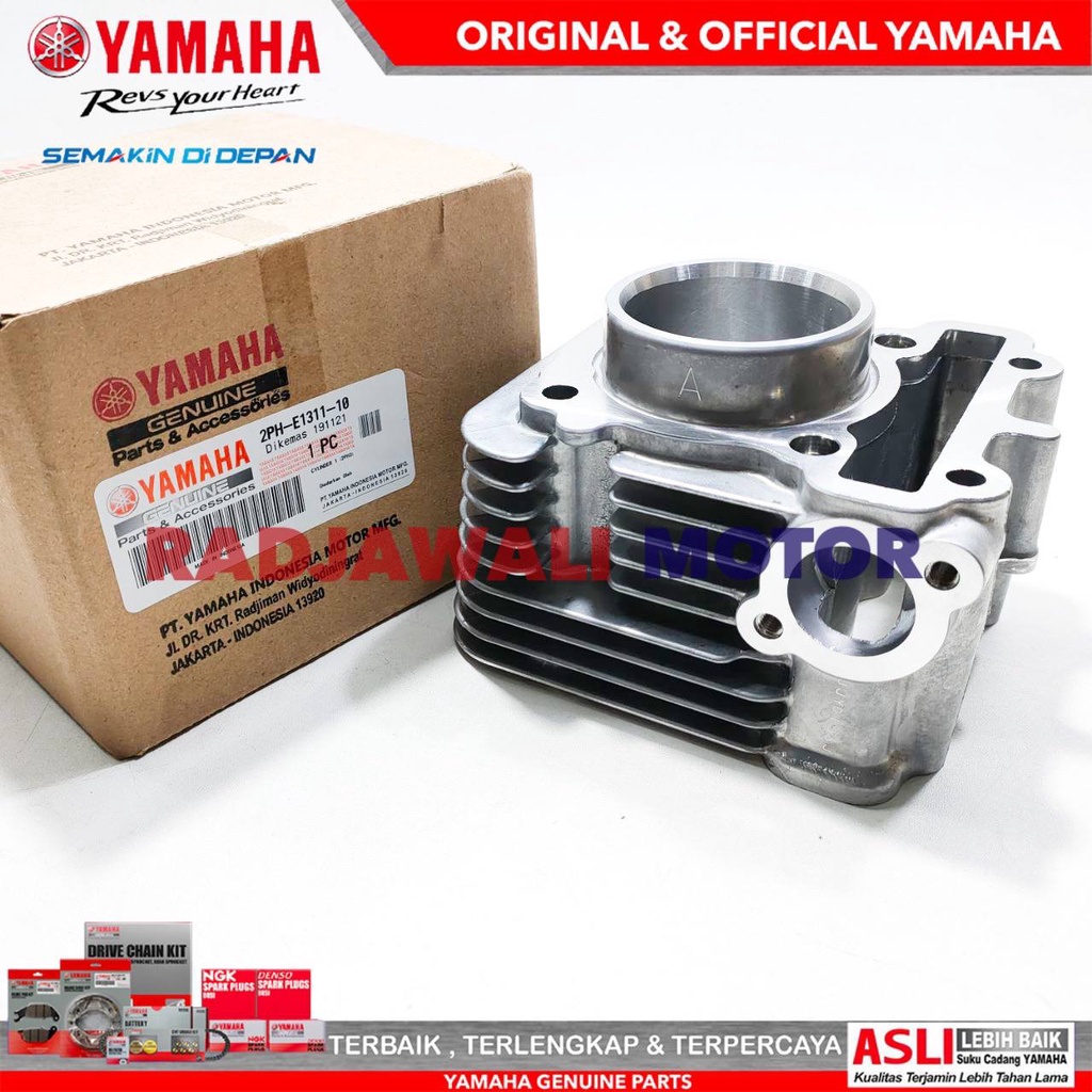 Jual CYLINDER BLOK SEHER MIO 125 M3 ASLI ORIGINAL YAMAHA 2PH-E1311-10 ORIGINAL YAMAHA GENUINE ...