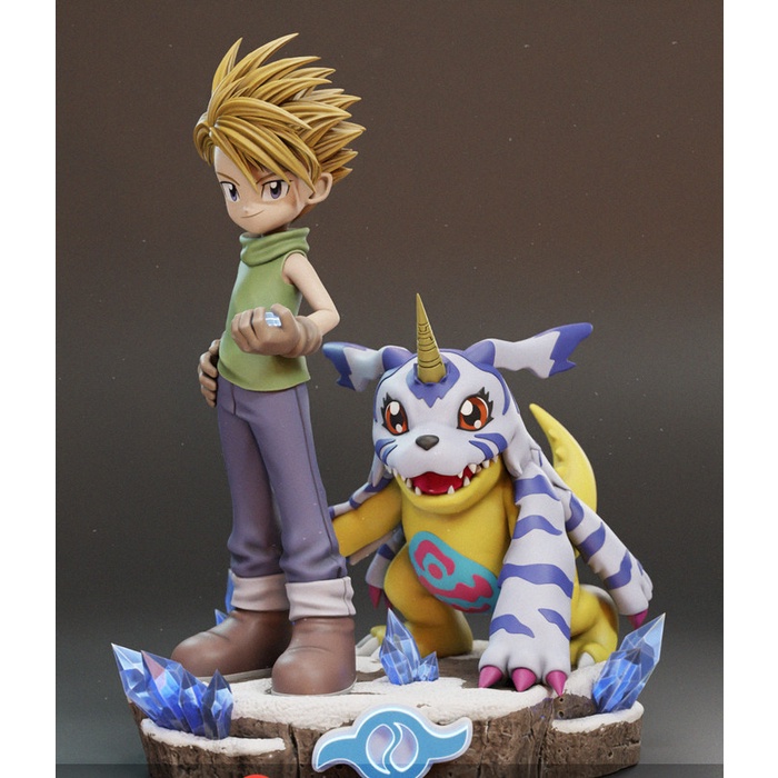Jual gabumon and yamato digimon resin kit figure | Shopee Indonesia