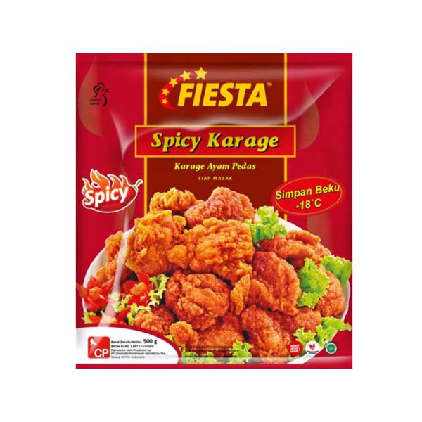 Jual FIESTA SPICY CHICKEN KARAGE 500 GR | Shopee Indonesia