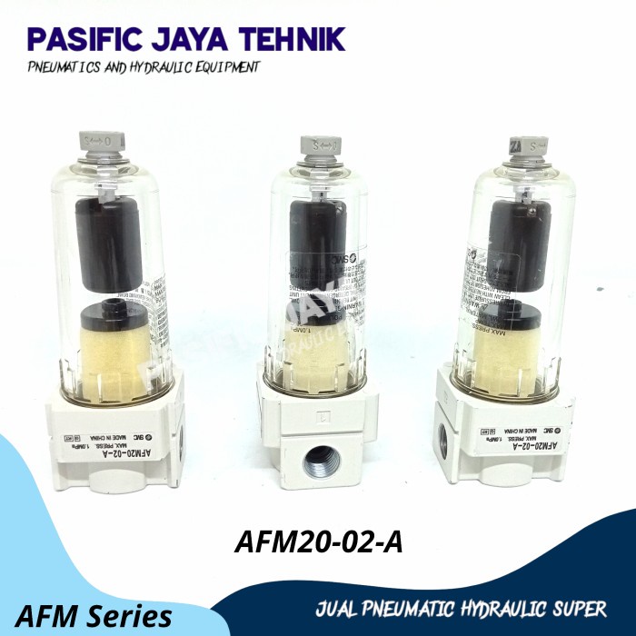 Jual Air Filter Mist Separator SMC AFM20-02-A Auto Drain Series AFM ...