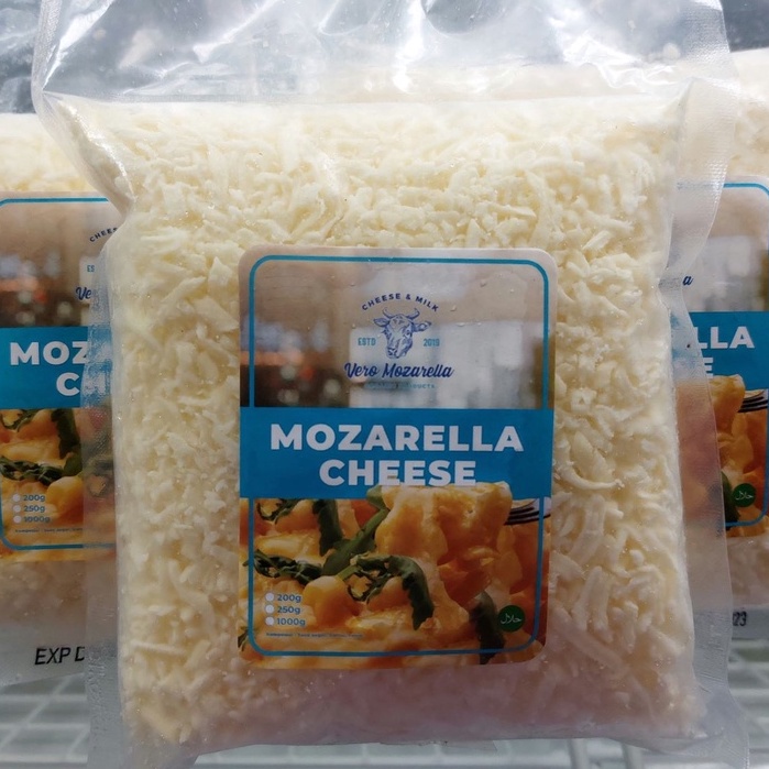 Jual VERO MOZARELLA CHEESE SHREDDED KEJU MOZZARELA PARUT MOZARELA ...