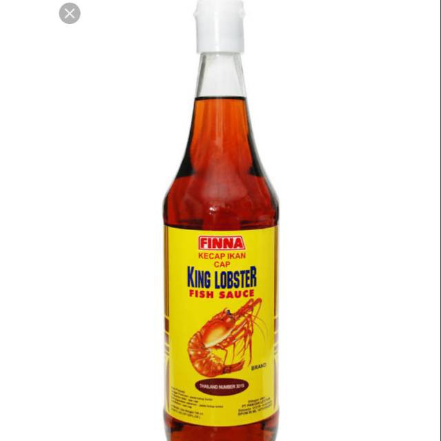 Jual (INSTANT ONLY) FINNA KECAP IKAN CAP KING LOBSTER 700 ML FISH SAUCE ...