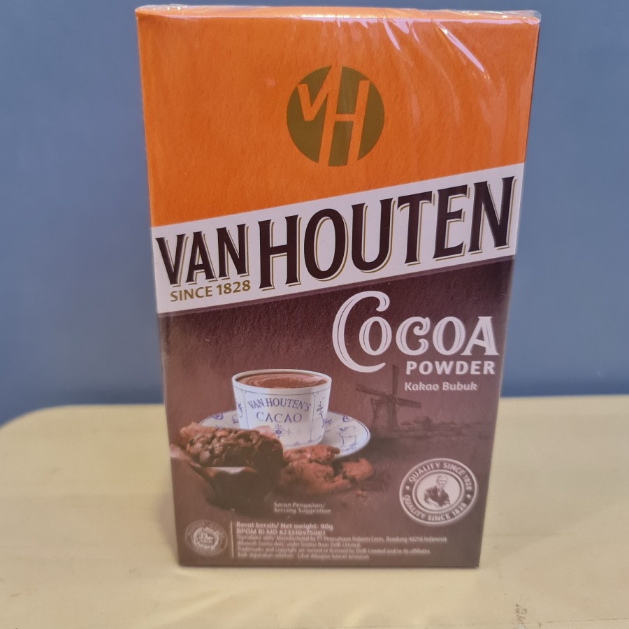 Jual VAN HOUTEN COCOA POWDER 80 GR COKLAT BUBUK CHOCOLATE | Shopee ...