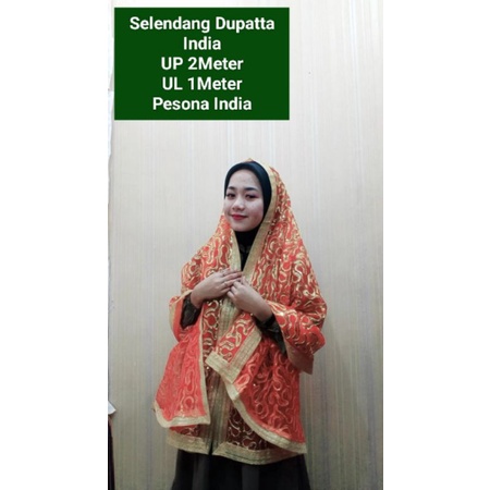 Jual Selendang Dupatta India | Shopee Indonesia