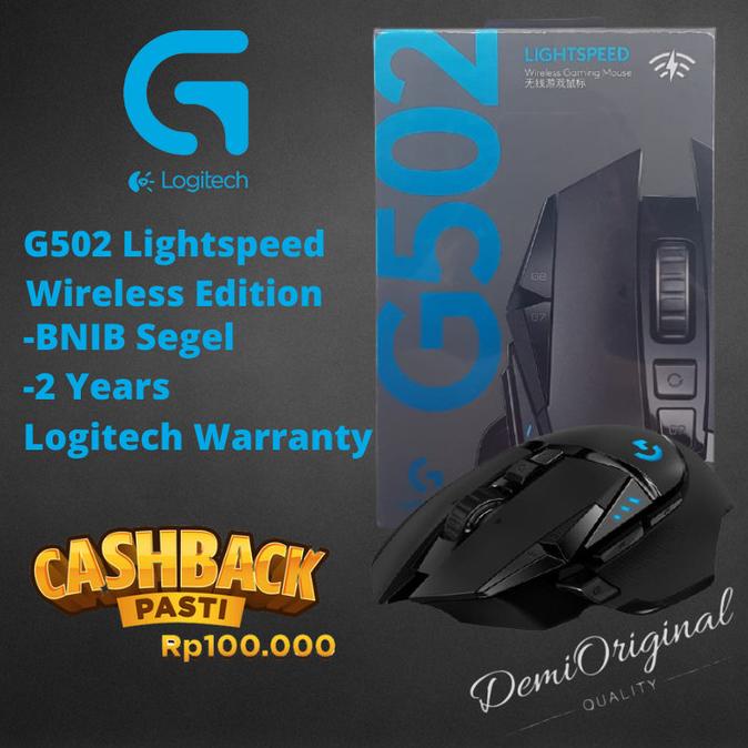 Jual Logitech G502 Wireless Lightspeed Hero Sensor 16K Dpi Original ...