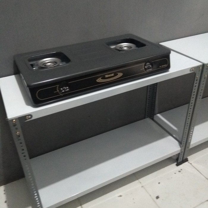 Jual Rak Besi Meja Kompor Putihh | Shopee Indonesia