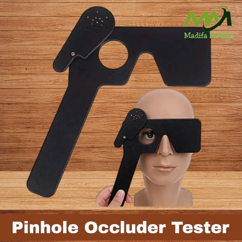 Jual Pinhole Tester Mata Test Mata Occluder Pinhole Cek Mata | Shopee ...