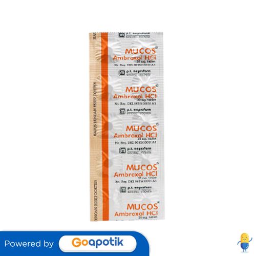 Jual MUCOS 30 MG STRIP 10 TABLET | Shopee Indonesia