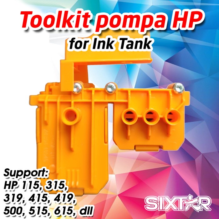 Jual Toolkit HP Ink Tank Pompa Aliran Tinta Printer 115 315 415 500 515 ...