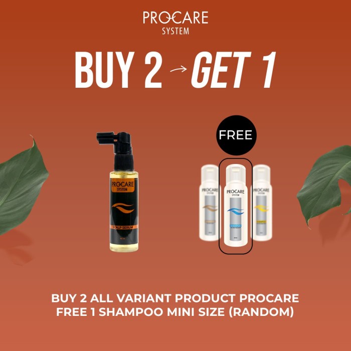 Jual Procare System Scalp Serum 60ml (Serum rambut sangat rontok ...