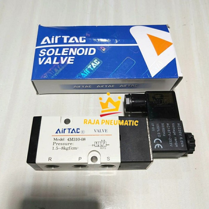Jual Solenoid Valve Angin Airtac Namur Type 4M-310-08 | Shopee Indonesia