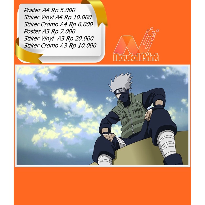 Jual Sticker | Poster A3 & A4 | naruto | anime | narutoshippuden ...