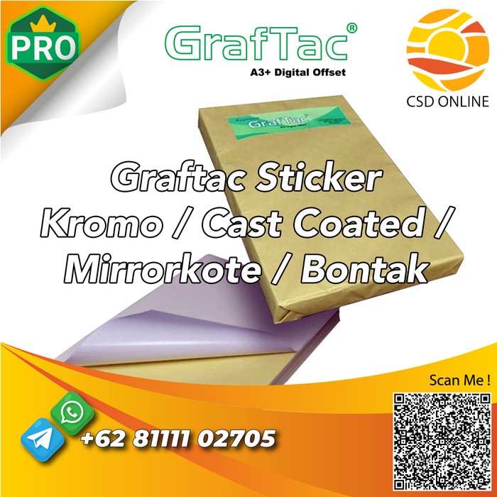 Jual Stiker kromo sticker Bontak Graftac A3+ | Shopee Indonesia