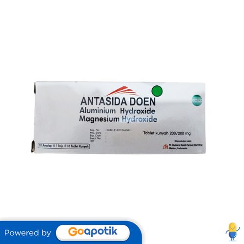 Jual ANTASIDA DOEN MUTIARA BOX 100 TABLET | Shopee Indonesia
