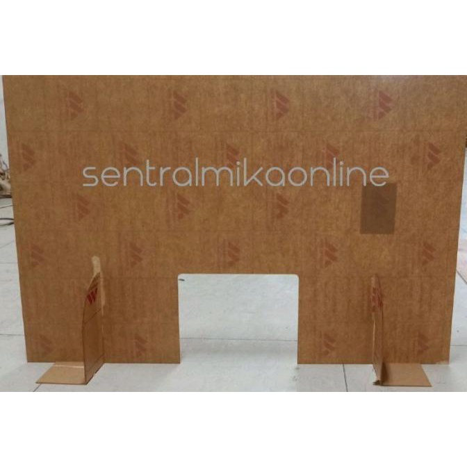 Jual Divider Akrilik Meja 60X90 / Sekat Acrylic / Partisi Pembatas Meja ...