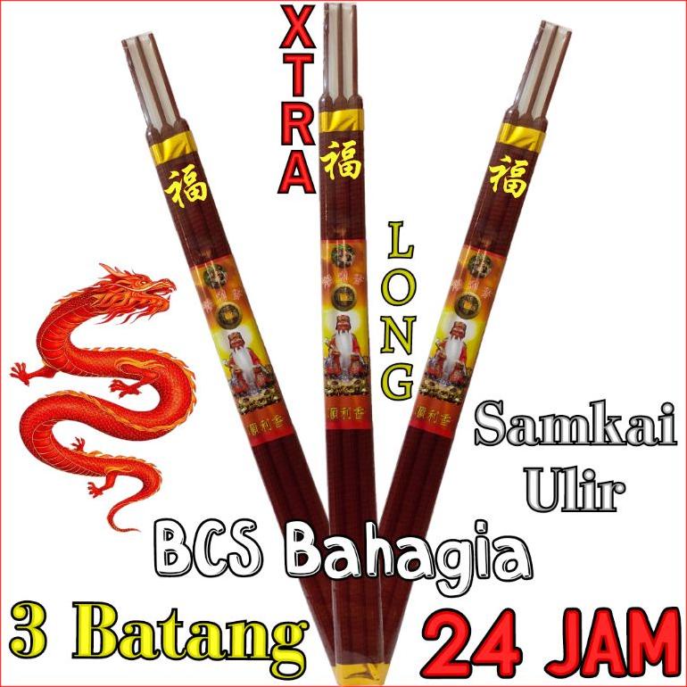 Jual Trending Hio Dupa Warna Merah Tahan 24 Jam Isi 3 Batang Sembahyang ...