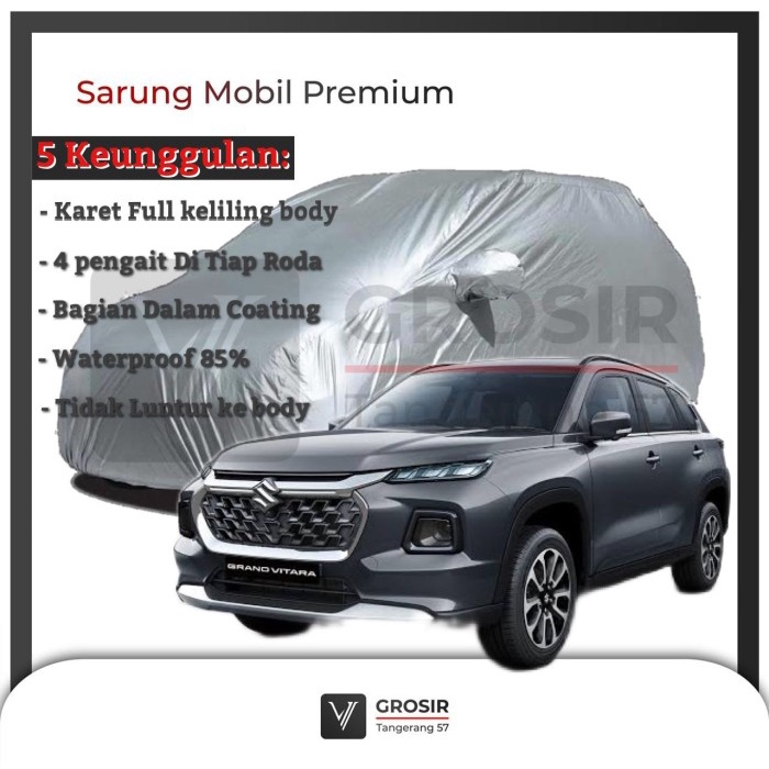 Jual BODY COVER ALL NEW GRAND VITARA 2023 SARUNG MOBIL PREMIUM | Shopee ...