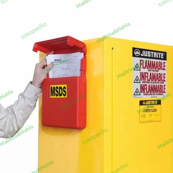 Jual Document Storage Box For Sds Sheets, Medium-Sized, Polyethylene ...