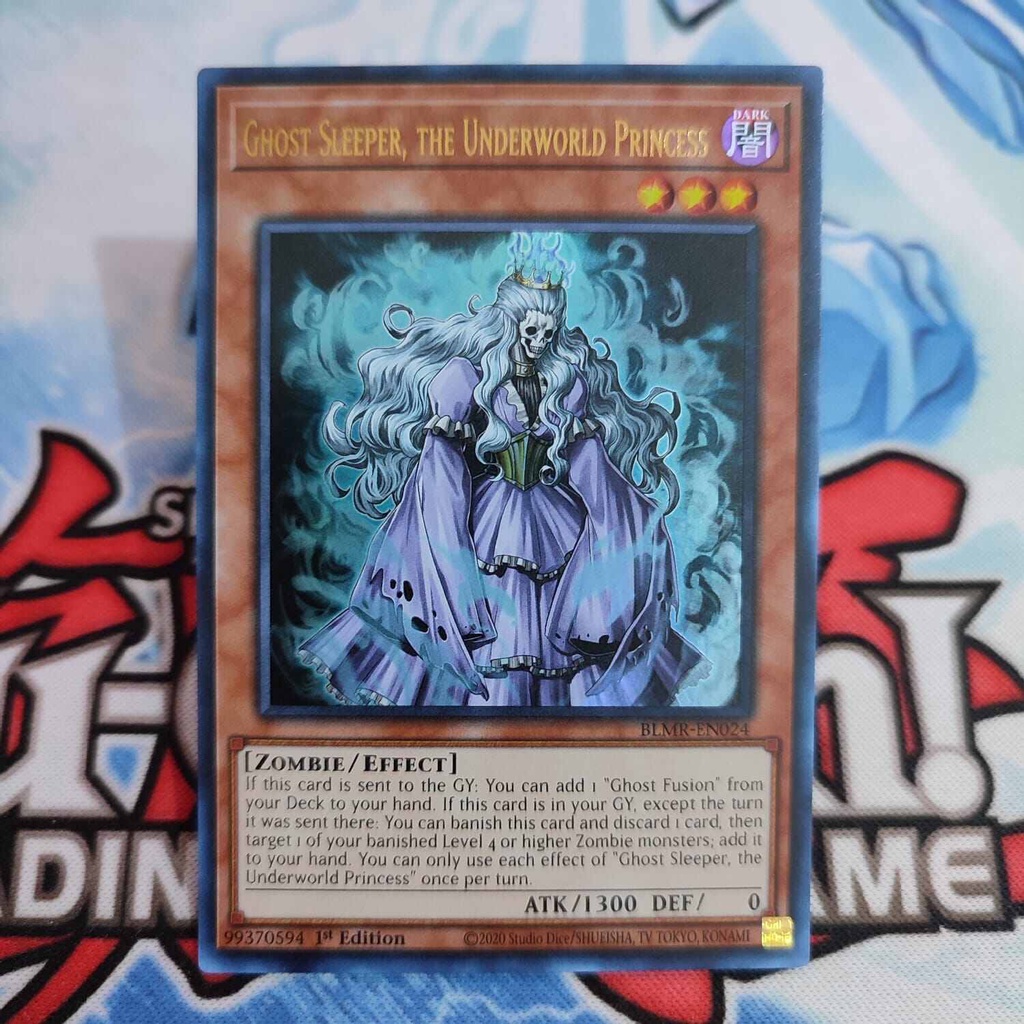 Jual yugioh ghost sleeper the underworld princess BLMR ultra rare original | Shopee Indonesia