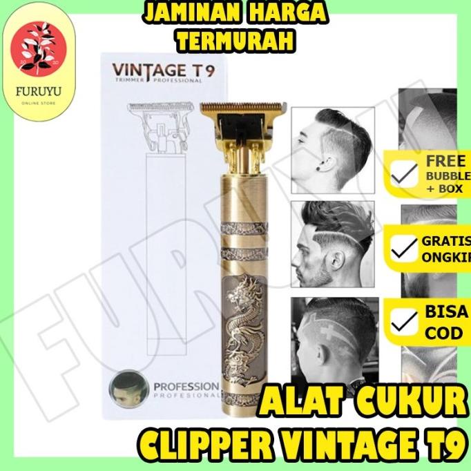 Jual Alat Mesin Cukur Rambut Elektrik Vintage T9 Dragon Hair Clipper Naga 1 | Shopee Indonesia
