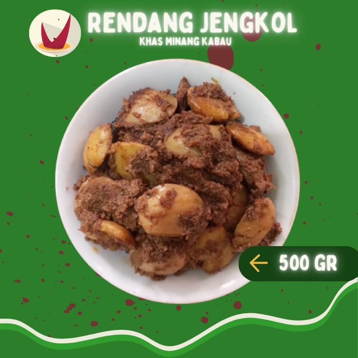 Jual RENDANG JENGKOL 500 GR BEST SELLER BERKUALITAS ASLI MINANGKABAU | Shopee Indonesia