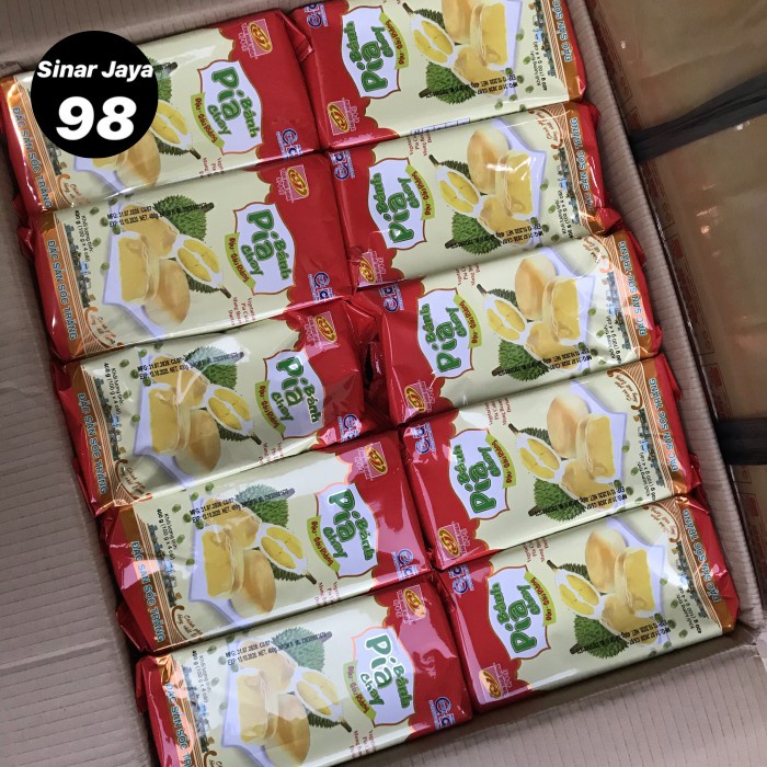 Jual PIA DURIAN BANH PIA CHAY ASLI VIETNAM 100% (ISI 4 PCS) PALING ...